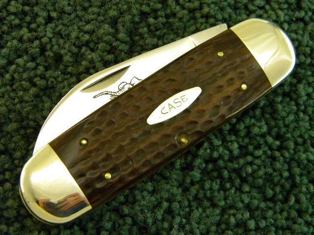 Case XX USA 4 Dot (1976) Wood 6250 Elephant Toe w/Elephant Etch - Mint