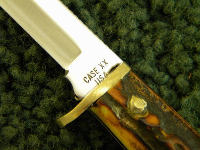 Case XX USA 1965-69 Stag M5F Sheath Knife - Mint