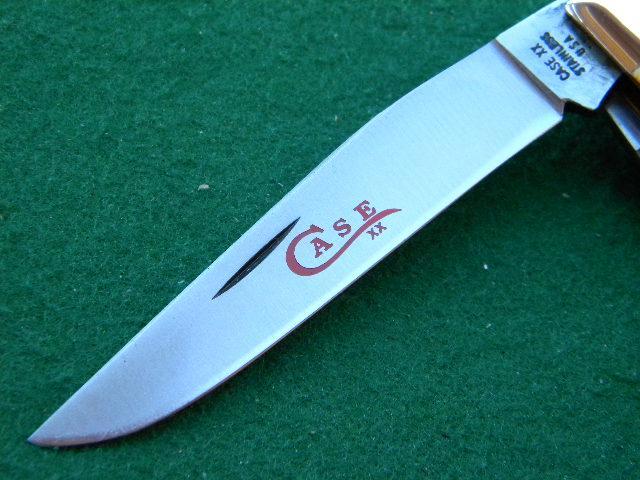 Case XX Stainless USA 2 Dot (1978) Stag 5254 SSP Red Etch Trapper Knife ...