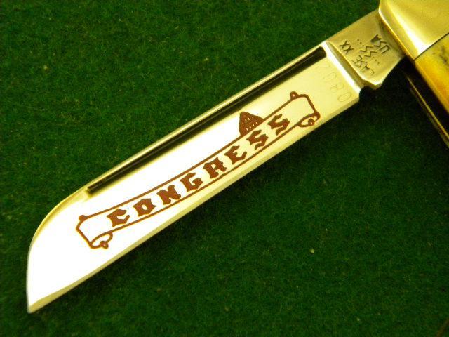 Case XX SS USA 6 Dot (1984) 2nd Cut Stag 53052 Congress Whittler Knife