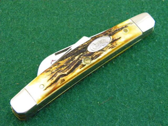 Case XX SS USA 6 Dot (1984) 2nd Cut Stag 53052 Congress Whittler Knife