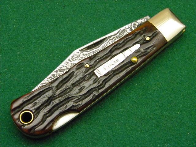 Remington UMC USA 1999 Genuine Bone R1303 Damascus Silver Bullet ...