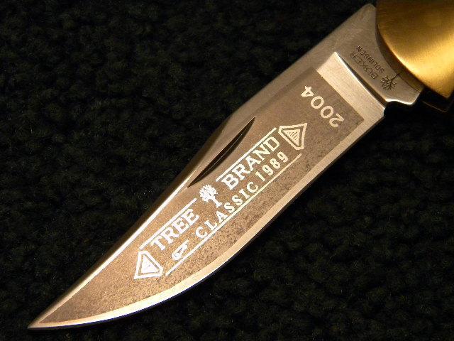 Boker Solingen Germany Tree Brand 1989 Stag Lockback Knife Model 2004 - NIB