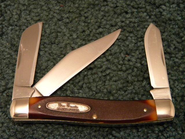 Schrade Walden Cut. JB1 USA Jim Bowie Commemorative Stockman Knife - NIB