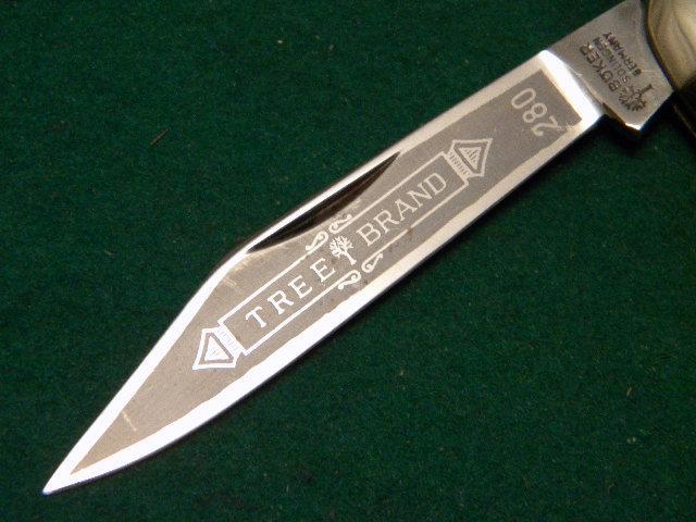 Boker Solingen Germany Tree Brand Bone 280 Whittler Knife