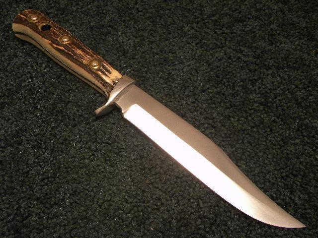 Puma Germany Stag 6396 Original Puma Bowie Sheath Knife c.1968 - NIB