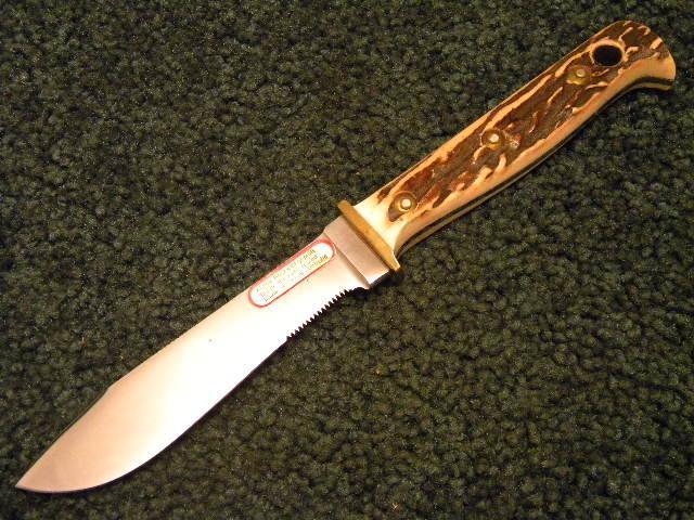 Puma Germany Stag 6397 Puma Hunter's Pal Sheath Knife c.1982 - NIB