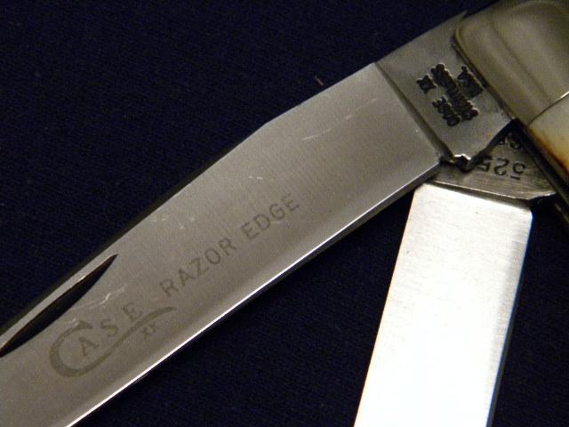 Case XX Stainless USA 4 Dot (1976) Stag 5254 SSP Razor Edge Trapper Knife