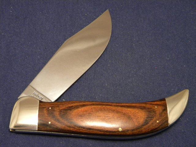 Case XX USA 1965-69 Wood P172 Buffalo Clasp Knife