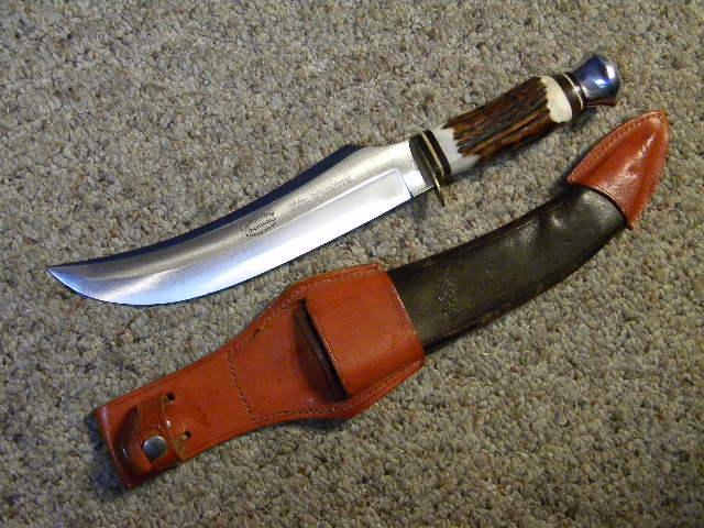 Carl Schlieper Solingen Germany Eye Brand Jim Bowie Stag Original ...