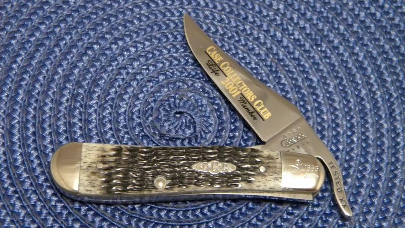 Case XX USA 2001 Bone 61953 L SS Russlock Case Collectors Lifetime ...