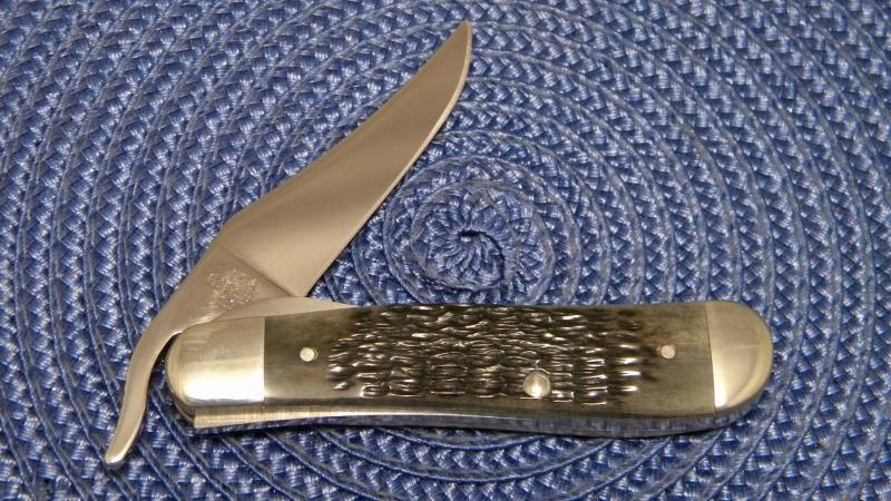 Case XX USA 2001 Bone 61953 L SS Russlock Case Collectors Lifetime ...