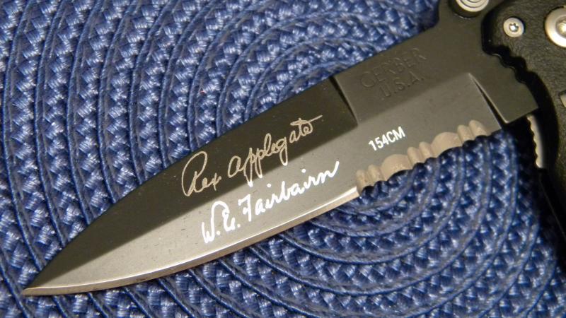 Gerber USA Model 05786 Applegate Fairbairn Covert Folding Knife - NIB