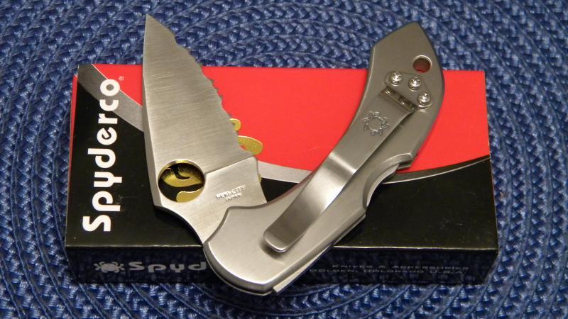 Spyderco VG-10 Seki-City Japan C28S Serrated Dragonfly Tactical ...