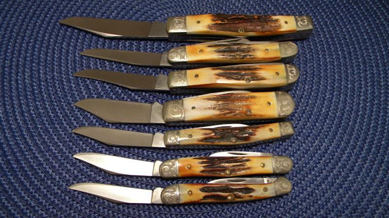 Case XX SS USA 10 Dot (1980) 75th Anniversary Stag Engraved Bolsters ...