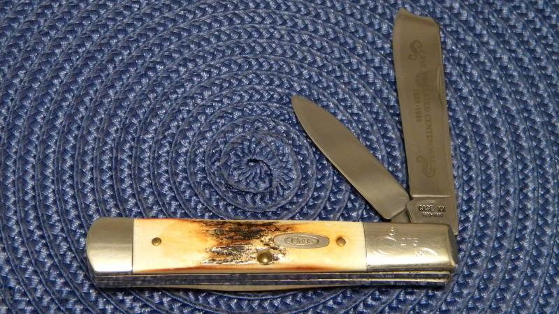 Case XX USA Stag 52005 SS "Case XX Tested Centennial 1889-1989" One Arm ...