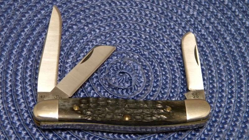 Case XX Stainless USA 1 Dot (1979) Bone 6318 HP SSP Tested XX Razor ...