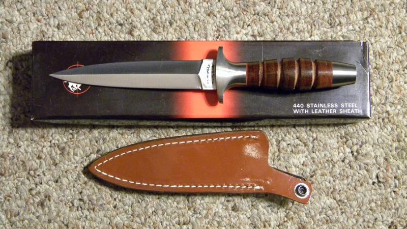 Valor Miami, USA 440 Stainless Japan 407 Force Boot Knife - NIB