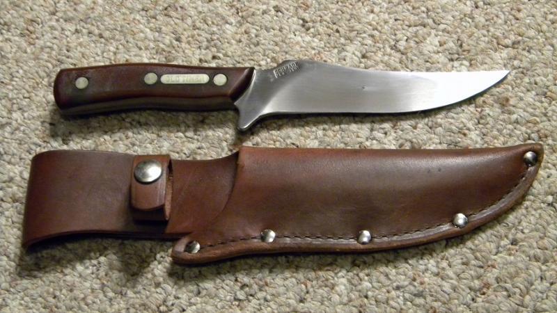 Schrade USA 15OT Old Timer Deerslayer Fixed Blade Sheath Knife