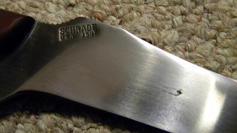 Schrade USA 15OT Old Timer Deerslayer Fixed Blade Sheath Knife