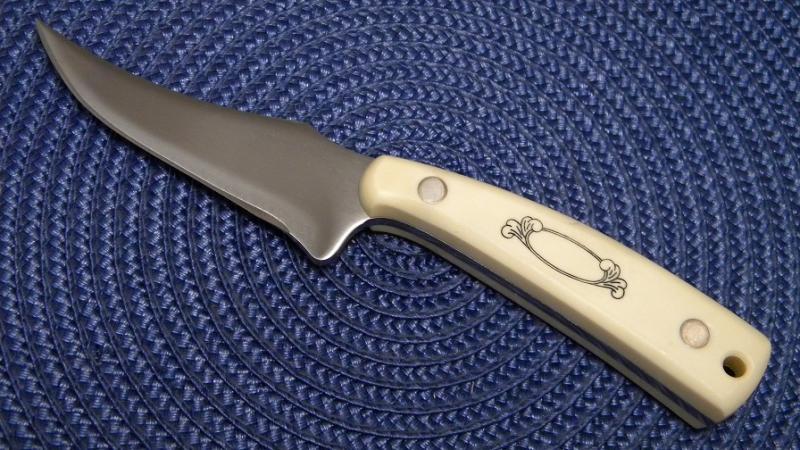 Schrade USA SC502 Scrimshaw Sharpfinger Fixed Blade Sheath Knife c ...