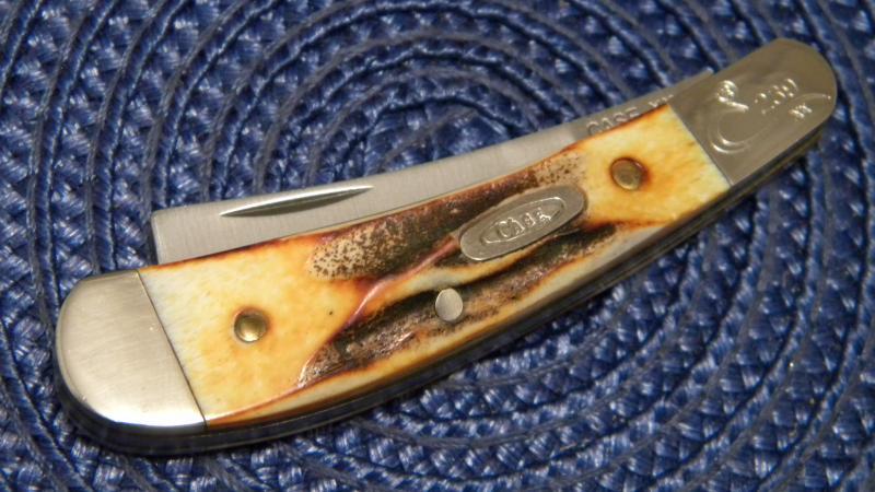 Case XX SS USA 1889-1989 Stag 511098 Case XX Tested Centennial Razor Knife