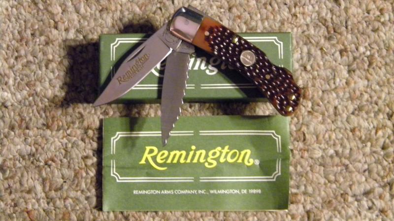 Remington UMC USA R11 Delrin Handyman Dual Lockback Knife - NIB