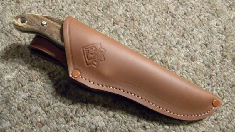Puma Germany Stag 116394 102/RC Hunter's Companion Fixed Blade Sheath ...