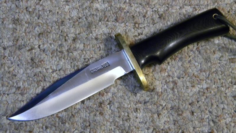 Randall Model 15 "Airman" Micarta Fixed Blade Sheath Knife