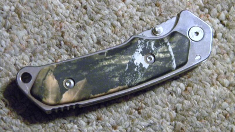 Buck USA 278 Camo Alpha Hunter Linerlock Knife c.2007 - NIB