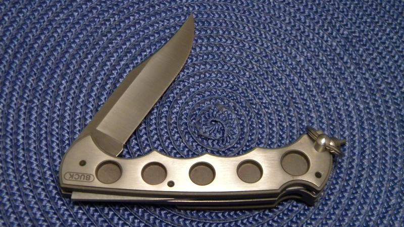 Buck 186 USA PAT. PEND. Titanium Lockback Knife c.1987