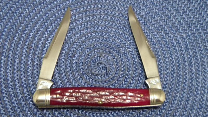 Schatt & Morgan Titusville PA. 2006 Red Bone 042125 1 of 100 Muskrat Knife