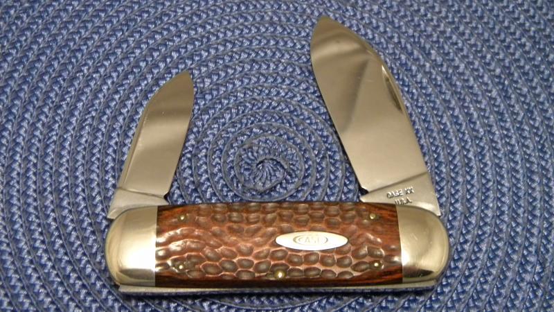 Case XX USA 1965-69 Laminated Wood 6250 Elephant Toe Knife