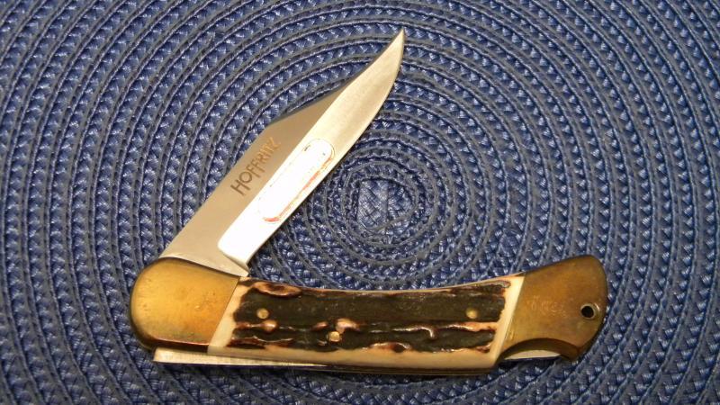 Puma Germany Stainless Stag 905 Duke Folding Lockback Knife c.1978 in Box