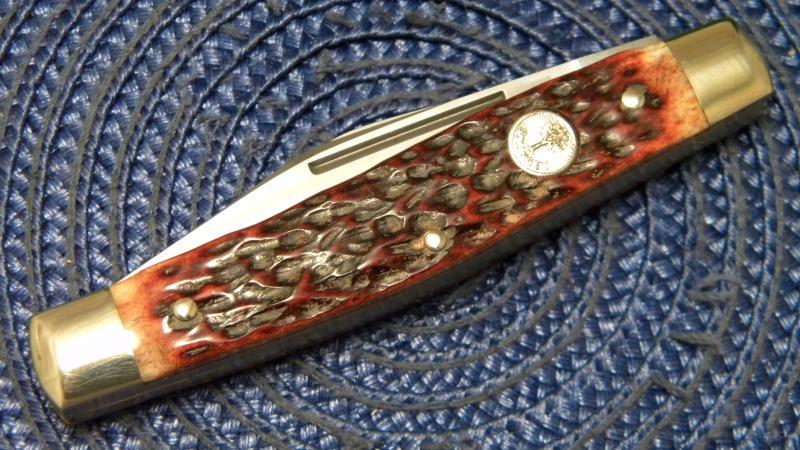 Boker Solingen Germany Tree Brand Classic Bone 7474 Stockman Knife c ...