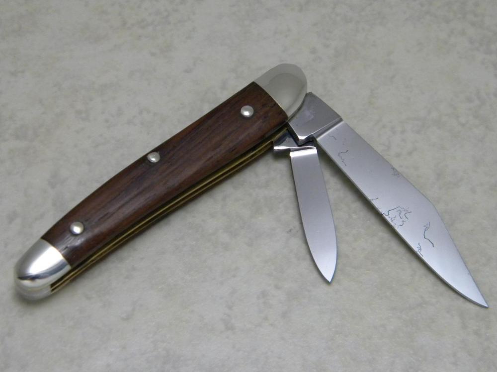 Boker Solingen Germany Tree Brand Classic Wood 340 Jack Knife c.1978-1984