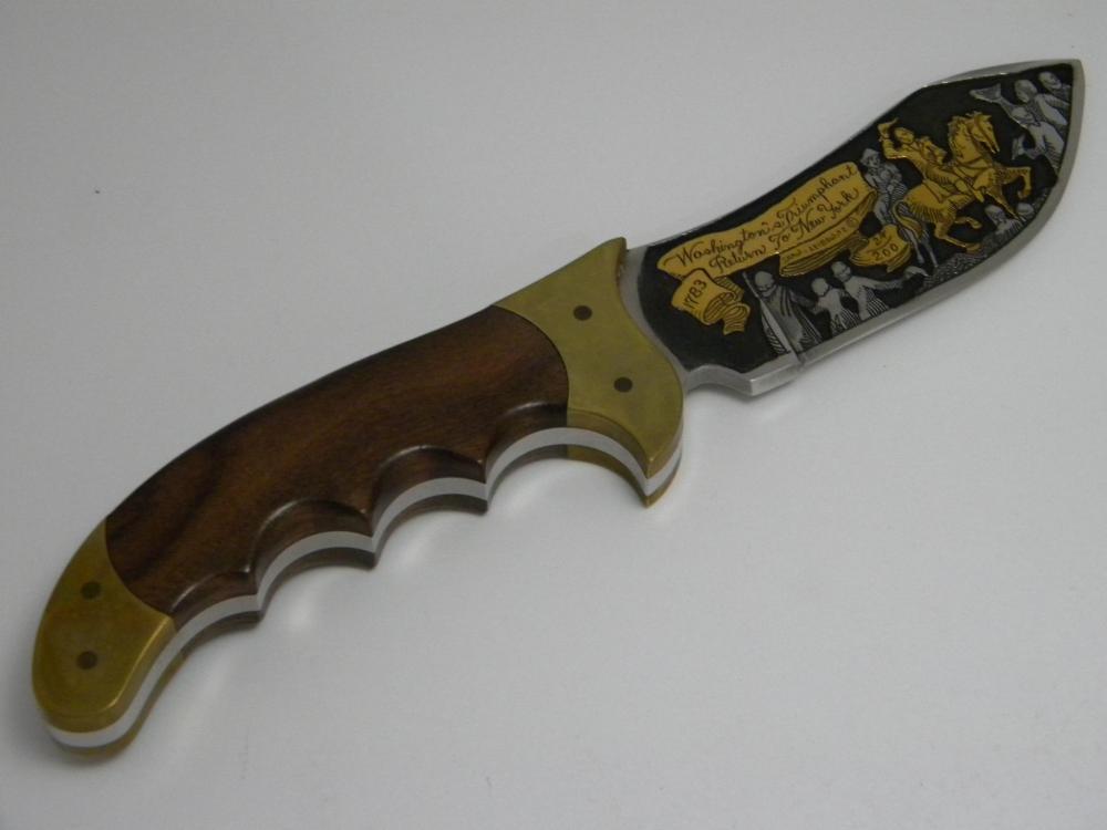 Rigid USA Shaw Leibowitz Gold Etch Washington's Triumphant Return to NY ...