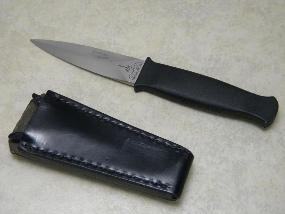 Gerber Portland ORE USA Guardian R.W. Loveless Design Fixed Blade Boot ...