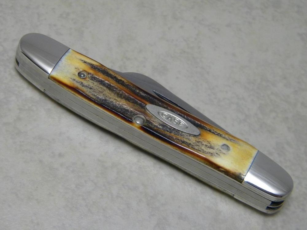 Case XX Stainless USA 3 Dot (1977) Stag 5347 HP SSP Blue Scroll ...