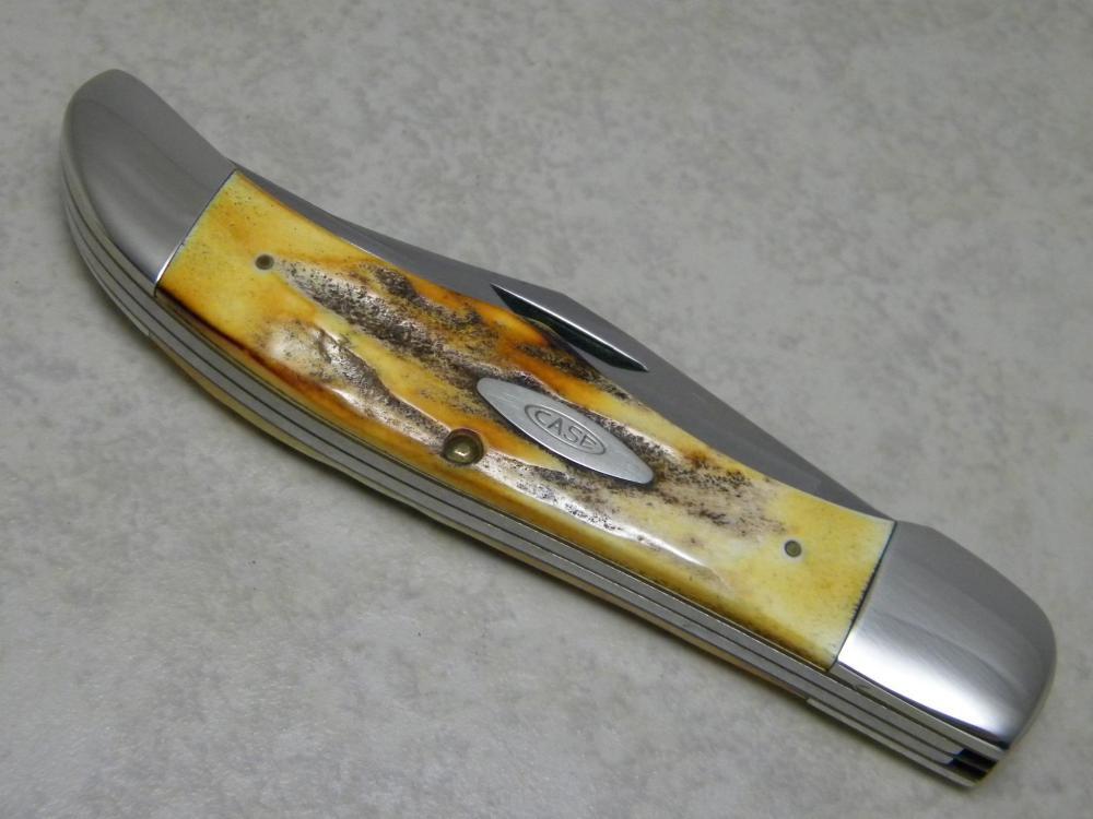 Case XX Stainless USA 3 Dot (1977) Stag 5265 SAB SSP Blue Scroll ...