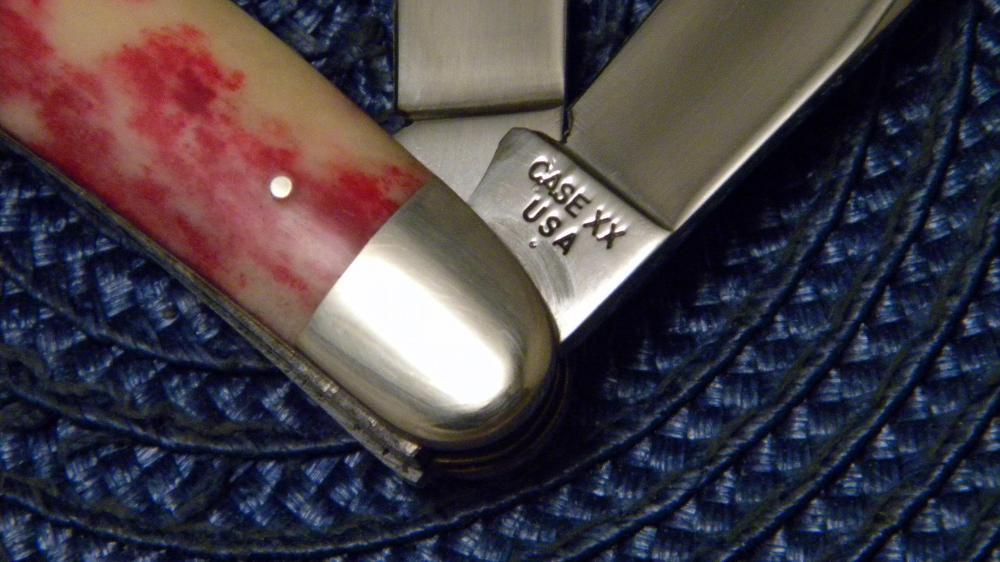 Case XX USA 1 Dot (1979) Smooth Red Bone SR63047 Stockman Knife
