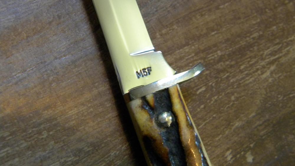 Case XX USA 1965-69 Stag M5F Fixed Blade Sheath Knife