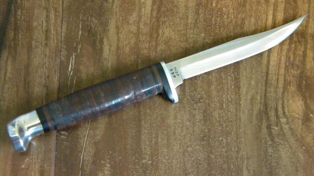 Case XX USA 1965-69 Stacked Leather M3F Tested XX Razor Edge Fixed ...