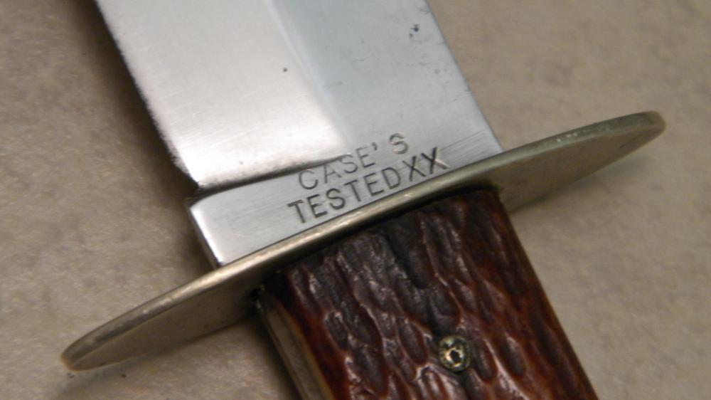 Case's Tested XX Bone Small Bowie Fixed Blade Sheath Knife
