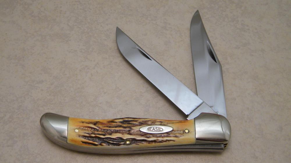 Case XX 1940-64 Stag 5265 SAB Folding Hunter Knife