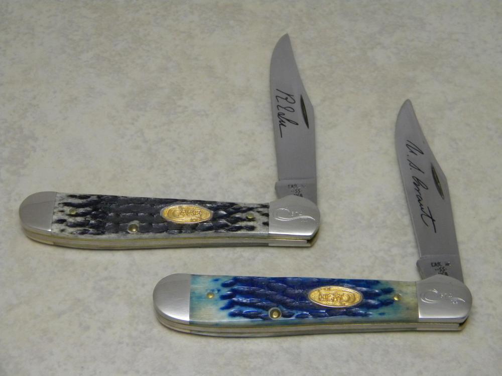 Case XX USA 1987 Bone 6149 Copperhead Civil War Commemorative Knife Set ...