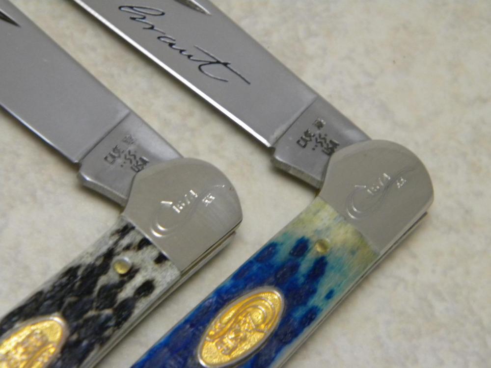 Case XX USA 1987 Bone 6149 Copperhead Civil War Commemorative Knife Set ...