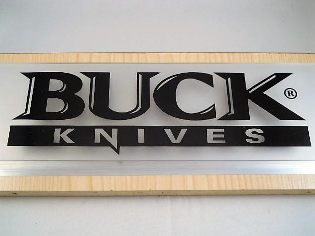 Buck Knife Display Sign