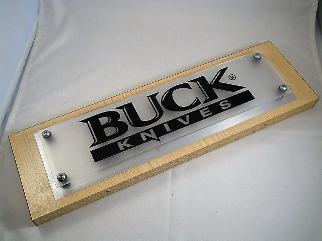 Buck Knife Display Sign