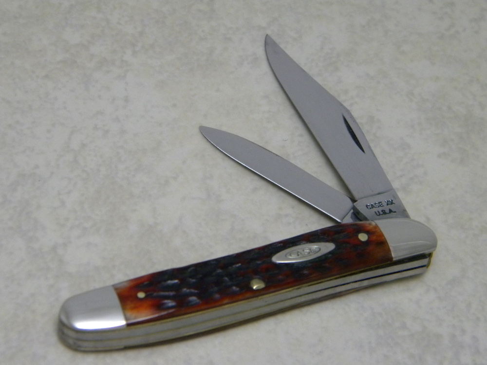 Case XX USA 1965-69 Pretty Bone 62087 Small Jack Knife